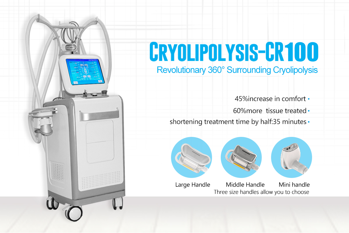 360 Degree fat freezing cryolipolysis machine CR-100